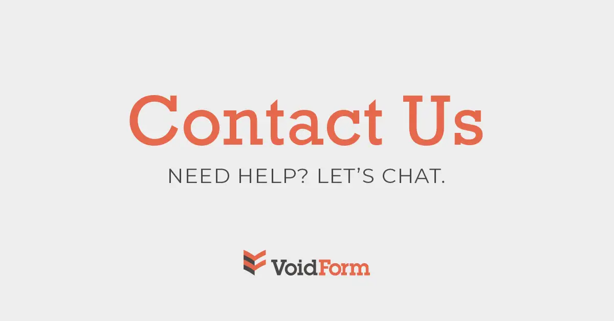 Contact - VoidForm