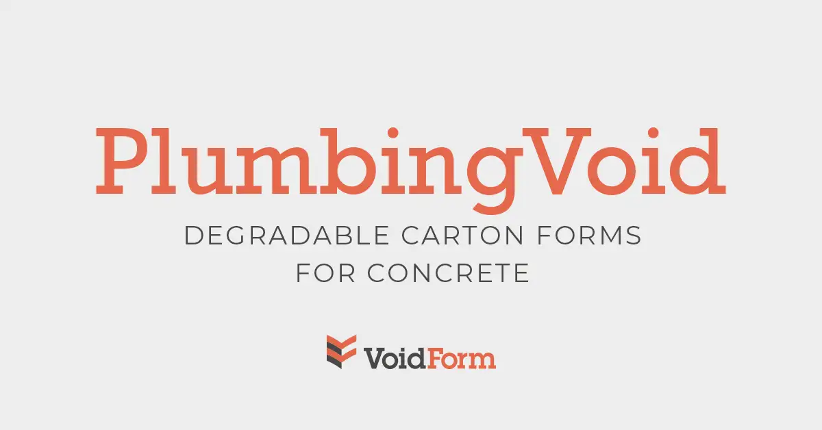 PlumbingVoid System | Utility Protection Systems - VoidForm