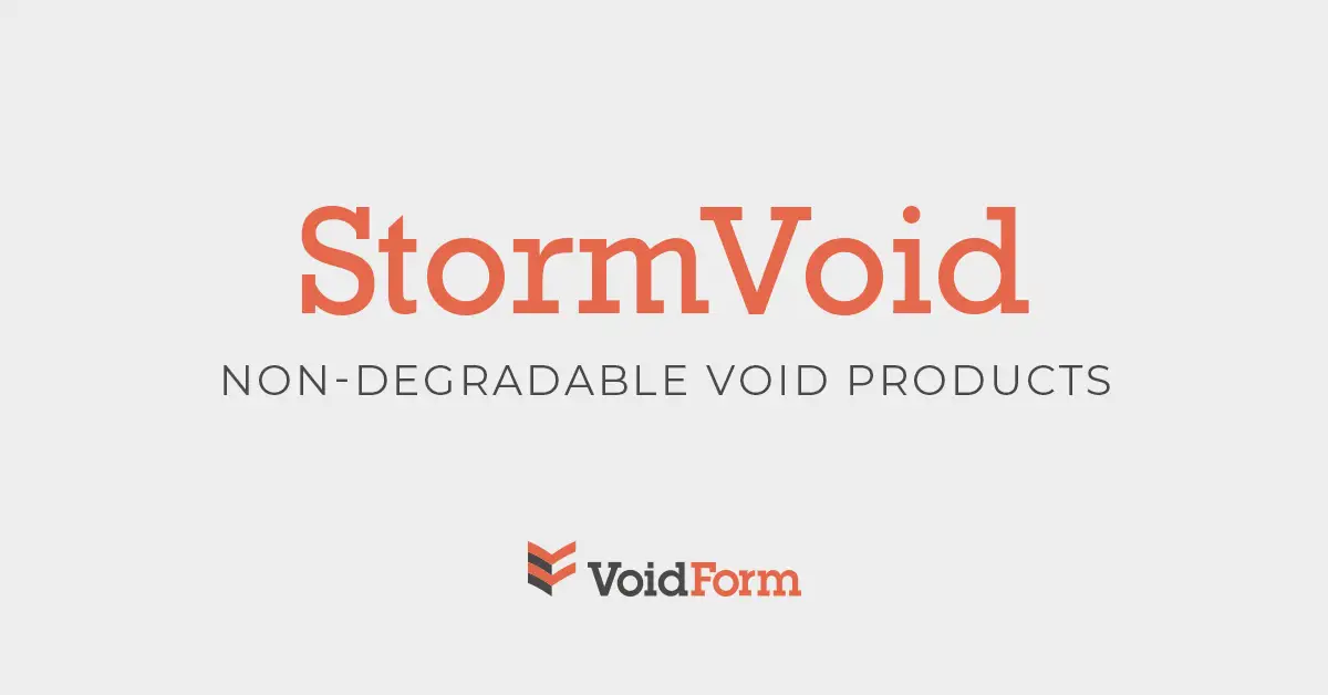 StormVoid Systems | Waterproof Void Forms for Concrete - VoidForm